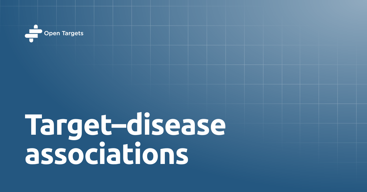 Target–disease associations | Open Targets Platform Documentation