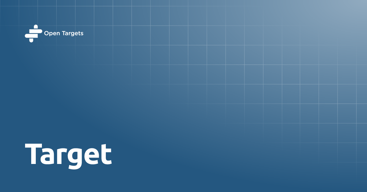 Target | Open Targets Platform Documentation